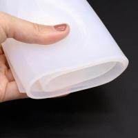 China Elastomer Silicone High Transparent Raw Rubber 9Mpa Tensile Strength for sale
