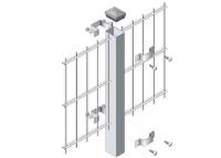 China Double welded metal mesh fence for sale