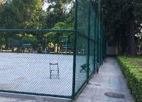 China PVC coated chain link fence for stadium for sale