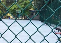 China PVC coated chain link fence for stadium for sale