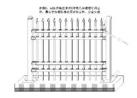 China Wrought iron fence for sale