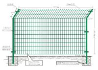 China Double wire fence for sale