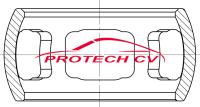 China 20CrMnTi Steel CV Joint Cage Heavy Duty Cemented Quenching Tempering for sale
