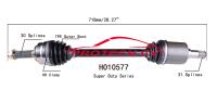 China HO10577 CV Axle Assembly Heavy Duty Clamp TPEE Boot  Cold Forging Grinding Process Technology EXTREME Weather Unit for sale