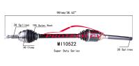 China MI10522E CV Axle Assembly Heavy Duty Clamp TPEE Boot  Cold Forging Grinding Process Technology EXTREME Weather Unit for sale