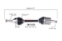 China GM10508 CV Axle Assembly Heavy Duty Clamp TPEE Boot  Cold Forging Grinding Process Technology EXTREME Weather Unit for sale
