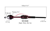 China VO10508 Volvo XC70 Right Front Drive Shaft Axle Shaft Assembly EXTREME Weather Unit for sale