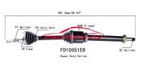 China Ford Fusion CV Joint Forging Driveshaft Heavy Duty Clamp EXTREME Weather Unit for sale