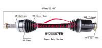 China Hyundai Tucson CV Joint Forging Right Front Axle Assembly Cold Forging Grinding for sale