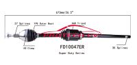 China 2015-2018 Ford Right Side Cv Axle Heavy Duty Clamp Cv Drive Shaft for sale