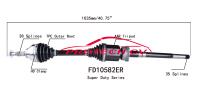 China Explorer AWD Front Right Cv Joint Cv Boot Assembly Cold Forging Grinding Process for sale