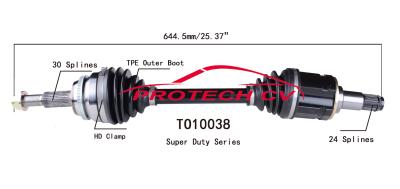 China Lexus ES300 Cv Axle Left And Right Axle Cv Shaft Assembly EXTREME Weather Unit for sale