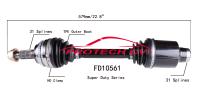China Heavy Duty Clamp Axle Cv Shaft Assembly TPEE Boot Cv Axle Front Right for sale