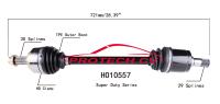 China Odyssey Front Drive Axle Assembly 20crmnti Steel HO10557 Heavy Duty Clamp Tpee Boot for sale