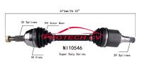 China NI10546 Front Drive Axle Assembly Nissan Murano FWD CV Shaft Assembly for sale
