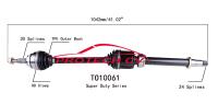 China Toyota Sienna Right Front Cv Shaft Cv Complete Assembly Heavy Duty Clamp TPEE Boot for sale