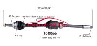 China TO10566 CV Axle Assembly Heavy Duty Clamp TPEE Boot  Cold Forging Grinding Process Technology EXTREME Weather Unit for sale