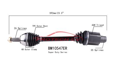 China Automatic Front Axle Shaft Replacement Mini Cooper Countryman Cv Drive Shaft for sale