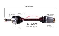 China HO10624ER CV Axle Assembly Heavy Duty Clamp TPEE Boot  Cold Forging Grinding Process Technology EXTREME Weather Unit for sale