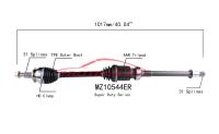 China Mazda 1998cc CV Drive Shaft Automatic Mazda Cx 5 Drive Shaft CV Axle Assembly for sale