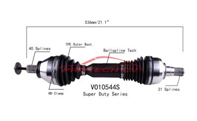 China VO10544S  Volvo 60 CV Drive Shaft Volvo Xc70 Drive Shaft for sale