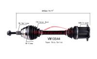 China VW10544 Cv Axle Assy Audi A3 Drive Shaft Front Left Cold Forging Grinding for sale