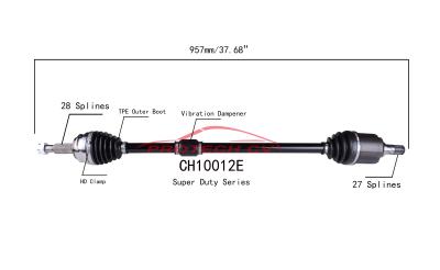 China Dodge Caliber 2.0L CV Drive Shaft Front Drive Shaft Joint Heavy Duty Clamp for sale