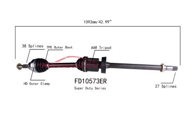 China Ford Explorer 3.5L CV Drive Shaft Front Right Inner Drive Shaft for sale
