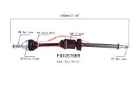 China FWD 2009-2014 Ford CV Axle Shaft Assembly FD10575ER Cv Axle Right Side for sale