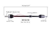 China 20CrMnTi Steel CV Axle Shaft Assembly 2011-2015 Honda CR-Z Front Right for sale