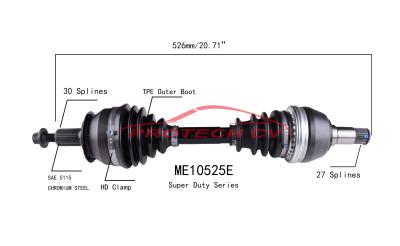 China Benz CLA250 4Matic CV Drive Shaft AWD Front Drive Axle Assembly EXTREME Weather Unit for sale