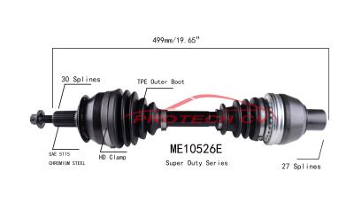 China AWD 4Matic Axle Cv Shaft Assembly CLA250 Mercedes Benz Drive Shaft for sale