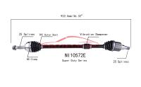 China 2015-2017 Nissan CV Axle Shaft Assembly Nissan Micra Right Front Axle Assembly for sale