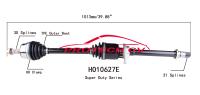 China HO10627E CV  CV Axle Assembly Heavy Duty Clamp TPEE Boot  Cold Forging Grinding Process Technology EXTREME Weather Unit for sale