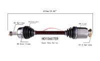 China HO10607ER CV  CV Axle Assembly Heavy Duty Clamp TPEE Boot  Cold Forging Grinding Process Technology EXTREME Weather Unit for sale