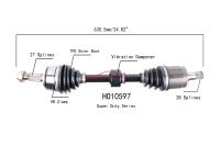 China HO10597 CV  CV Axle Assembly Heavy Duty Clamp TPEE Boot  Cold Forging Grinding Process Technology EXTREME Weather Unit for sale