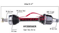 China HY20056ER CV  CV Axle Assembly Heavy Duty Clamp TPEE Boot  Cold Forging Grinding Process Technology EXTREME Weather Unit for sale