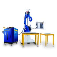 China Robot Integrated Fiber Laser Welding Workstation for sale