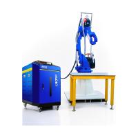China Robot Integrated Fiber Laser Welding Workstation 1500W-3000W for sale