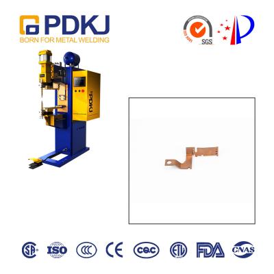 China 1KHz MFDC Spot Welding Machine 6000N Resistance Seam Welder 60mm Electrode Stroke for sale