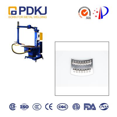 China 1KHZ Projection Nut Table Spot Welding Machine 390mm Torch Length for sale