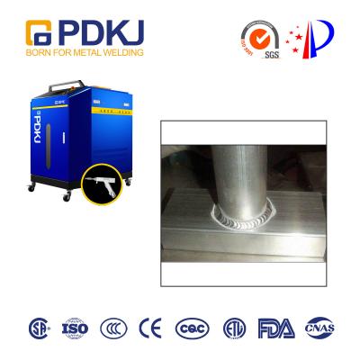 China 2mm Circular Tube Spot Laser Welding Machine 12MM/S Raycus High Efficiency for sale