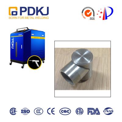 China Double Drive 1000W Handheld Fiber Laser Welding Machine Continuous for sale