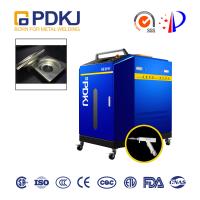 China Touch Screen 1kw Handheld Laser Welding Machine With Wobble Welding Head for sale