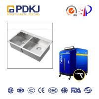 China 2kw Continuous Handheld Laser Welding Machine 0.2mm Swing For Stainless Steel Sink for sale