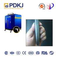 China Touch Screen Handheld Laser Welder Dual Chiller 1500w Laser Welding Machine for sale