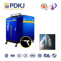 China Touch Screen Handheld Laser Welder Dual Chiller 1500w Laser Welding Machine for sale