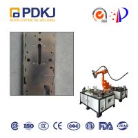 China 1.5KW Integrated Industrial Welding Robot Cells Fixed Worktable 2mm Alloy Fittings for sale