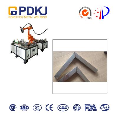 China Six Axis PW Laser Welding Workstation 2000W ARC Welding Robot Simple Machine for sale