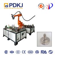 China 350A Automated Robotic Arm Welding Machine 6 Axis 6mm Threaded Chassis for sale